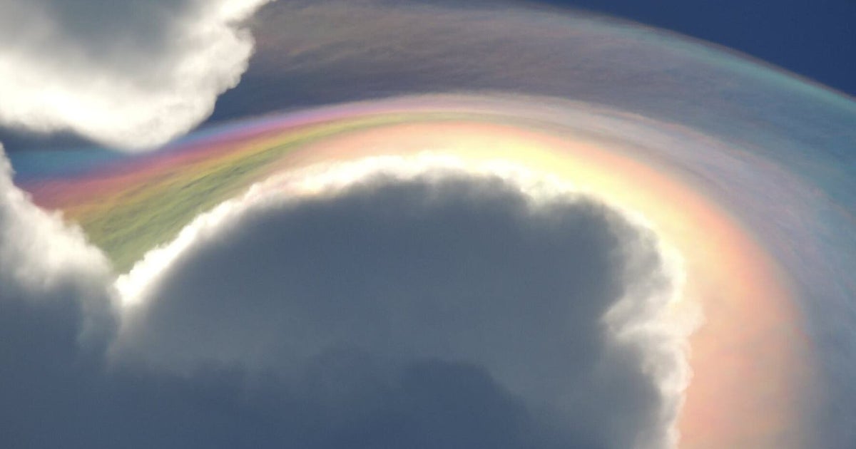 Stunning 'Rare Fire Rainbow' Cloud Spotted In Jamaica | HuffPost UK Tech