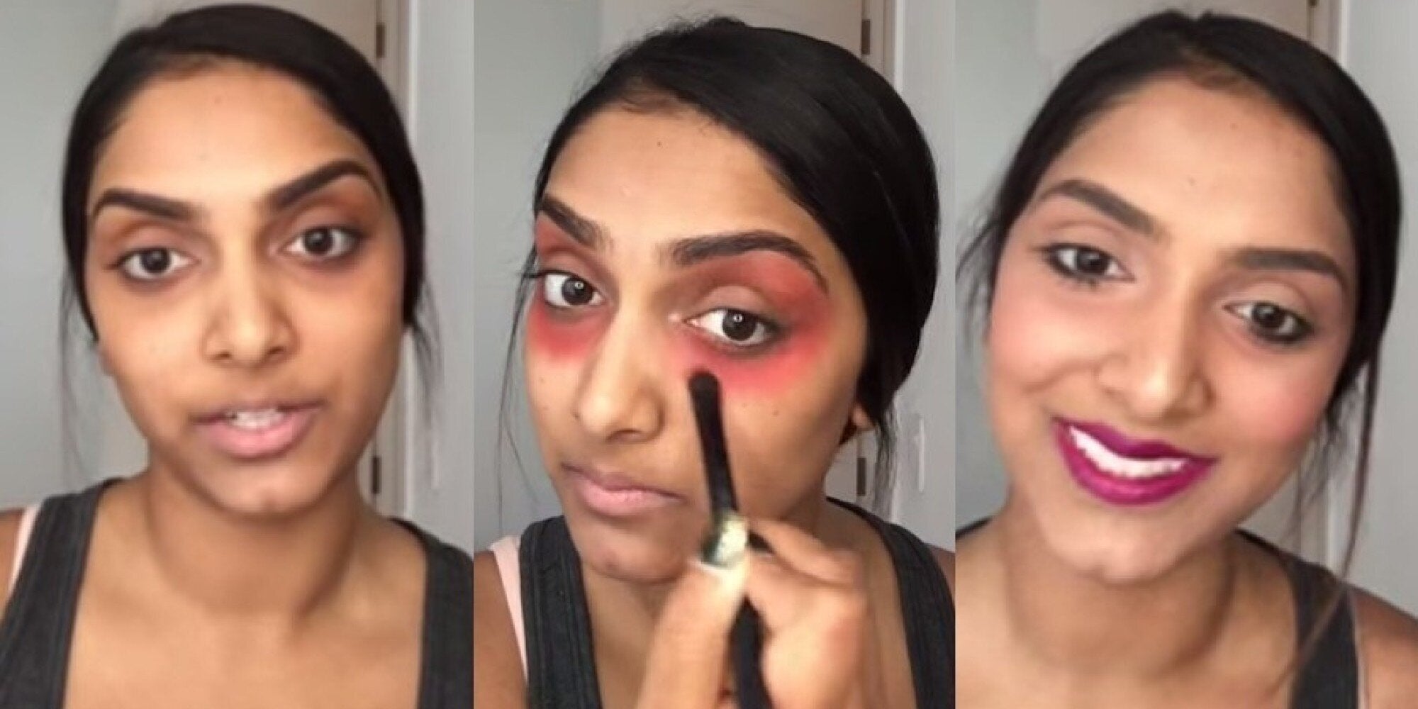 How To Cover Dark Circles Under Eyes With Makeup Use A Red Lipstick As How To Cover Dark Circles Under Eyes With Makeup Use A Red Lipstick As