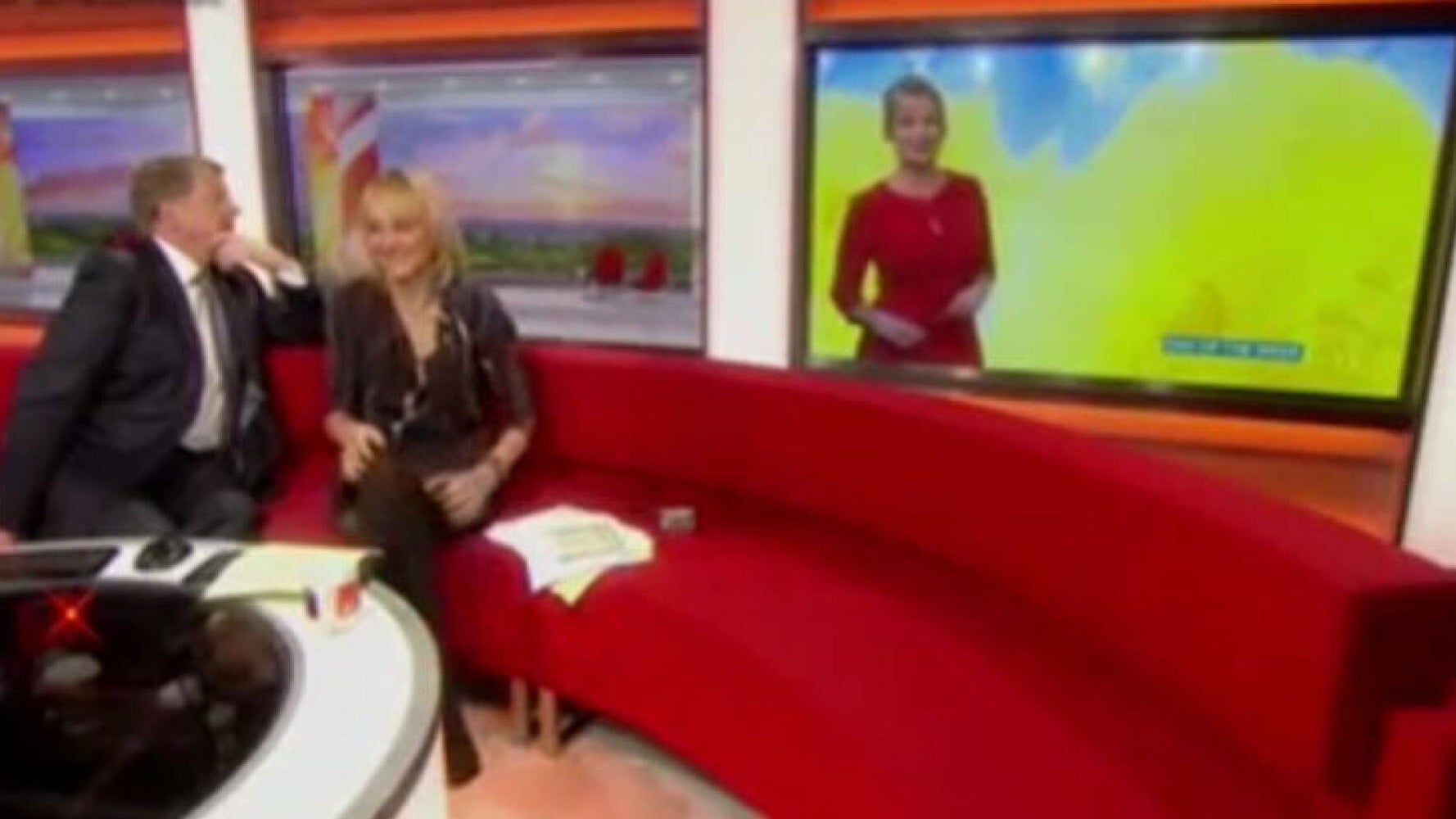 'BBC Breakfast' Host Bill Turnbull Asks Weather Forecaster Carol ...
