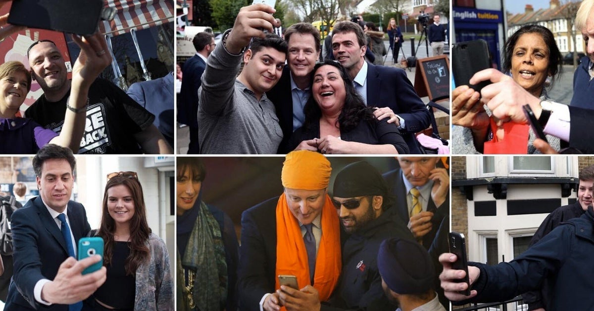 General Election 2015 Politicians Pose For Selfies Everywhere They Go ...