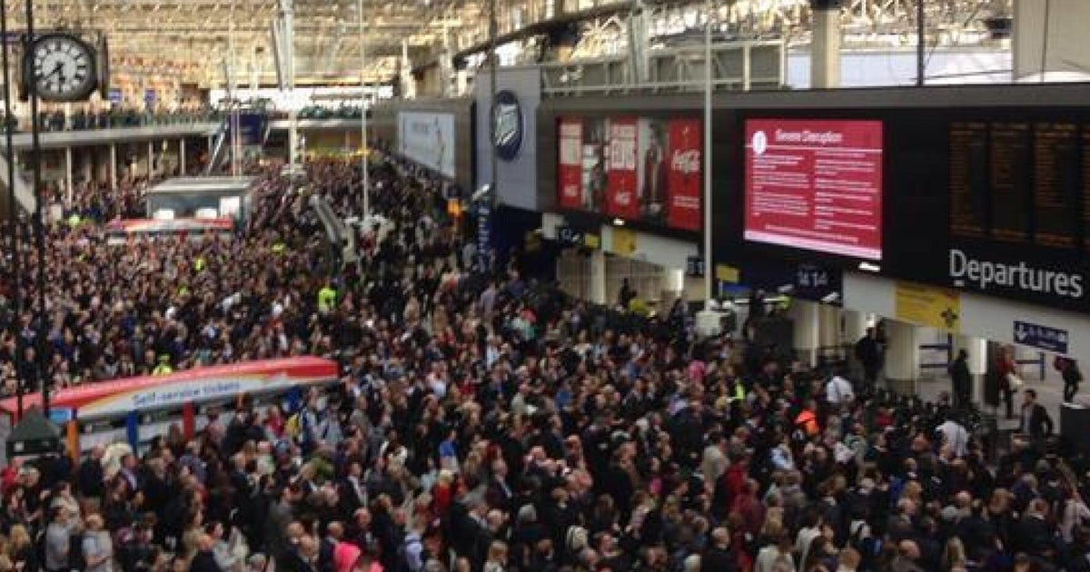 Huge Train Delays At London Waterloo After Person Hit By Train ...