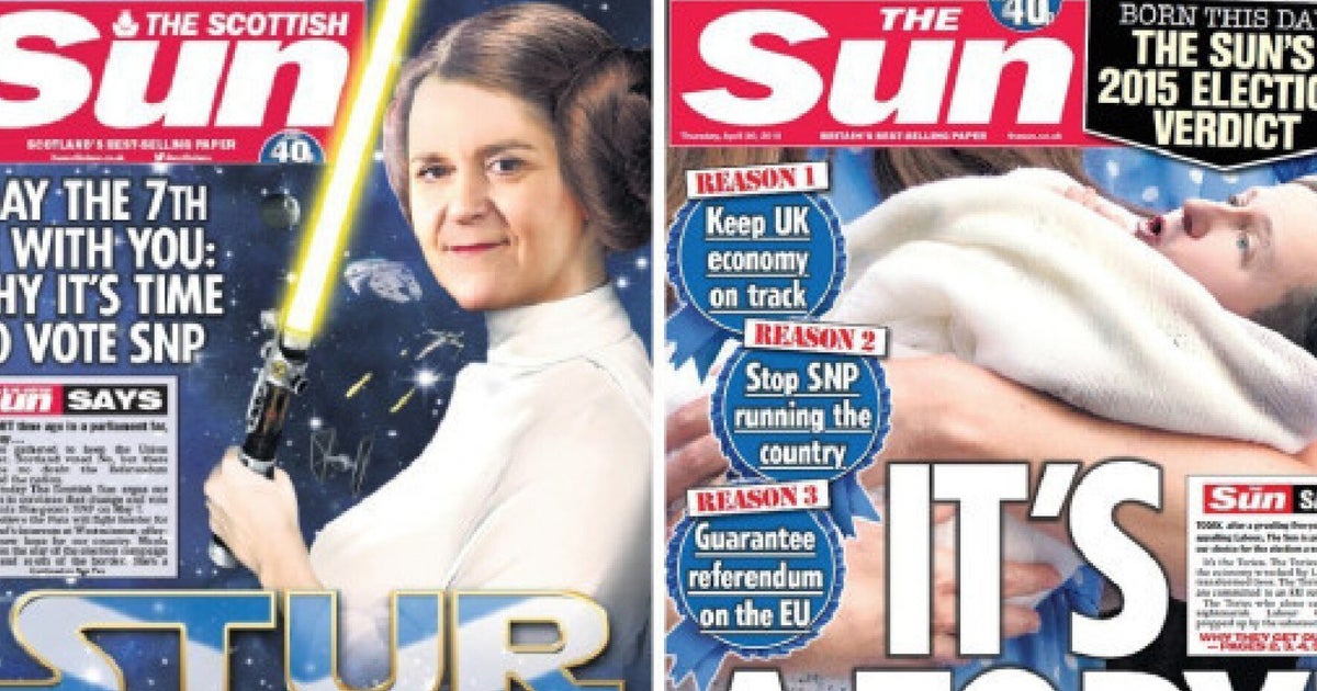 The Sun Newspaper Lambasted For Hypocrisy After Backing Rival Parties ...