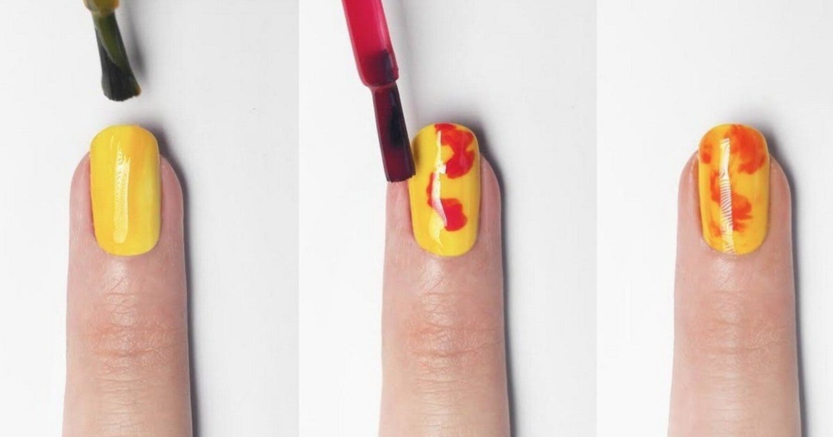 Lava Nail Art Tutorial By Wah Nails' Sharmadean Reid For # ...