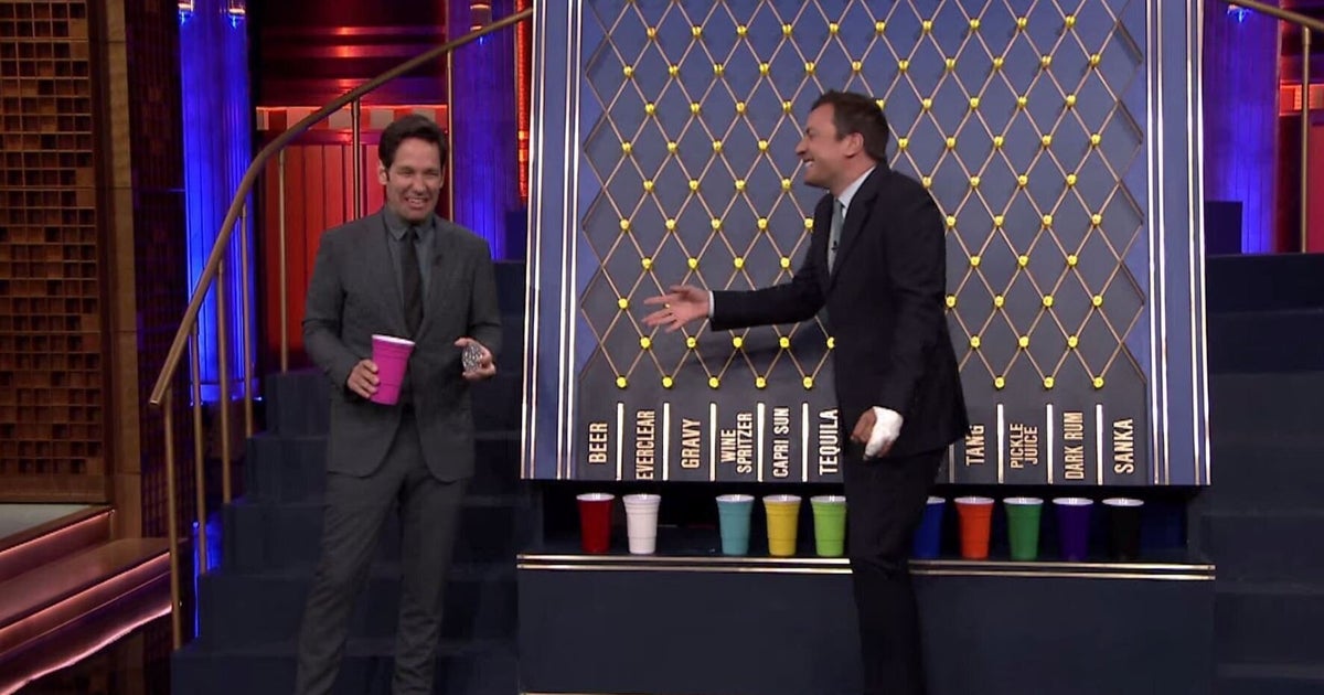 Paul Rudd And Jimmy Fallon Play A Drinking Game On 'The Tonight Show ...