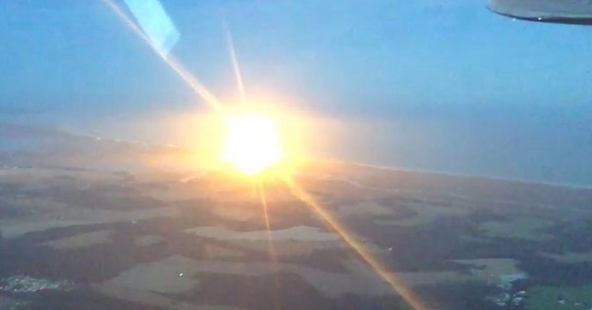 Birds-Eye View Of The Orbital Sciences/NASA Astares Rocket Explosion ...