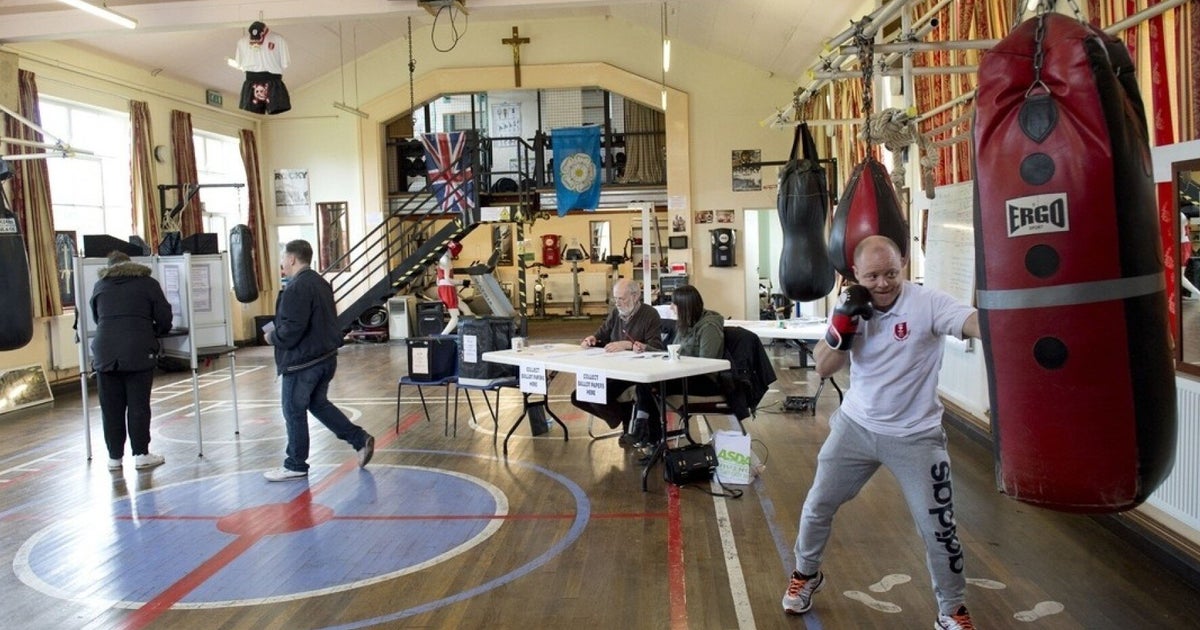 General Election Polling Booths Pop Up In Boxing Club And Laundrette In ...