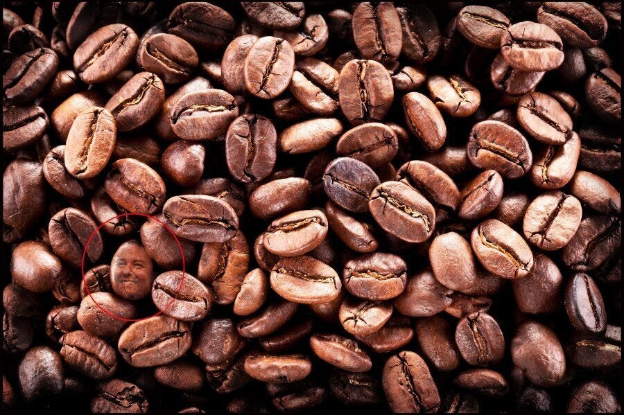 Optical Illusions: Can You Spot The Famous Faces In These Coffee Bean ...