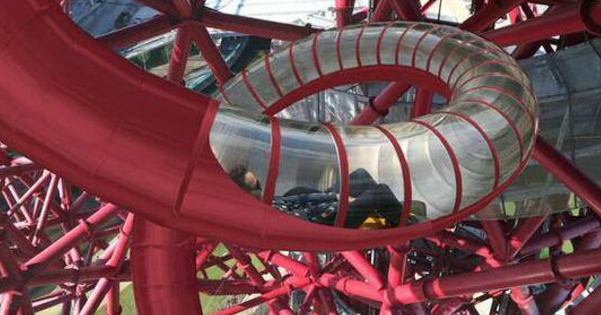 ArcelorMittal Orbit Tower Helter Skelter Slide At The Olympic Park ...