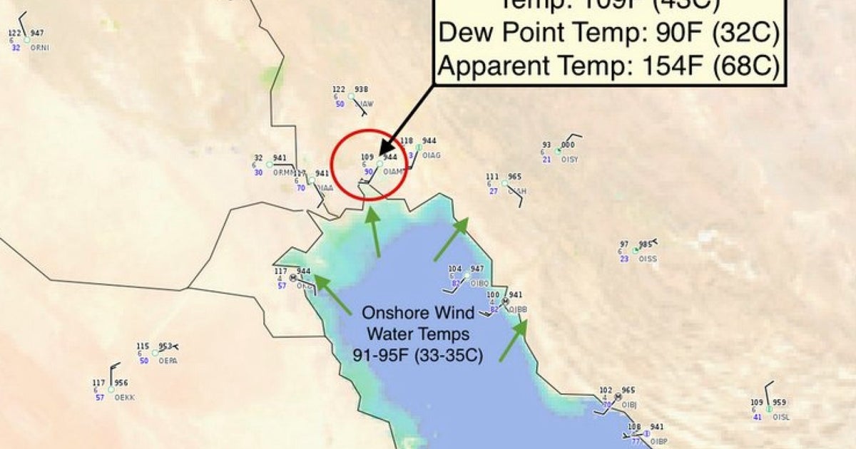 Freak Weather Event Made It Feel Like 70C In The Iranian City Of Bandar ...