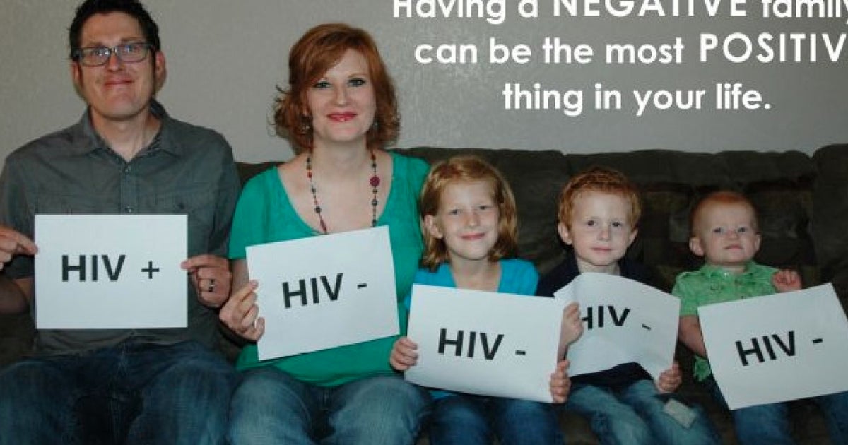HIV-Positive Father Shares Photo With His HIV-Negative Family To Break ...