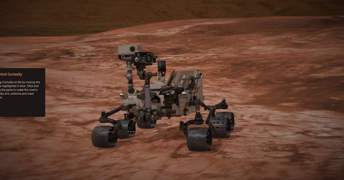 Nasa Curiosity Simulator Lets You Drive Around A Virtual Mars