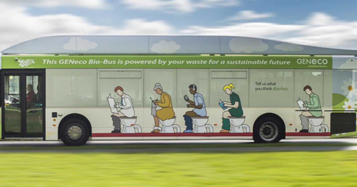 Poo Powered Bus Takes To Bristol Streets | HuffPost UK Tech