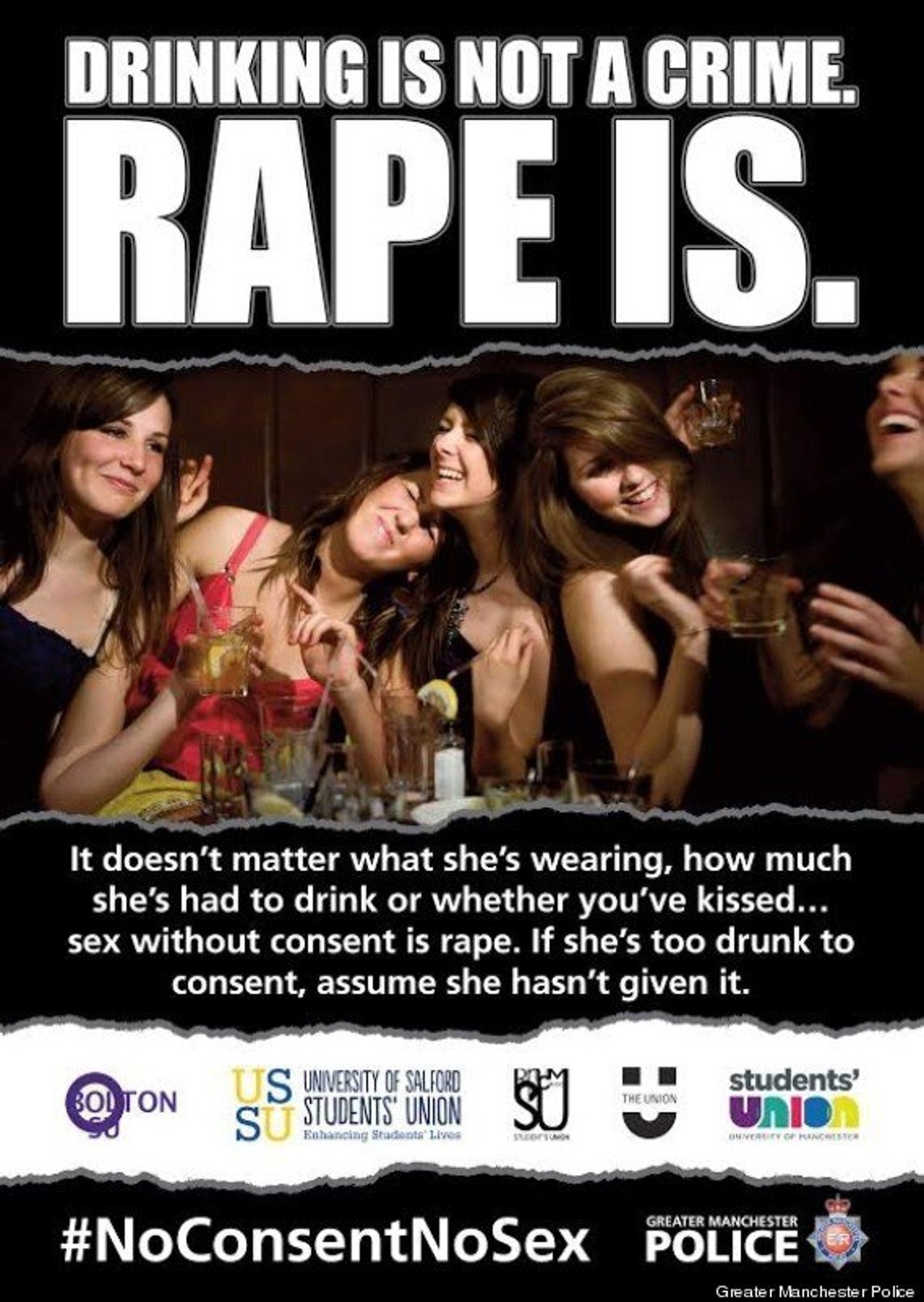 Manchester Police Put Up 'No Consent, No Sex' Posters After 30 Rape ...