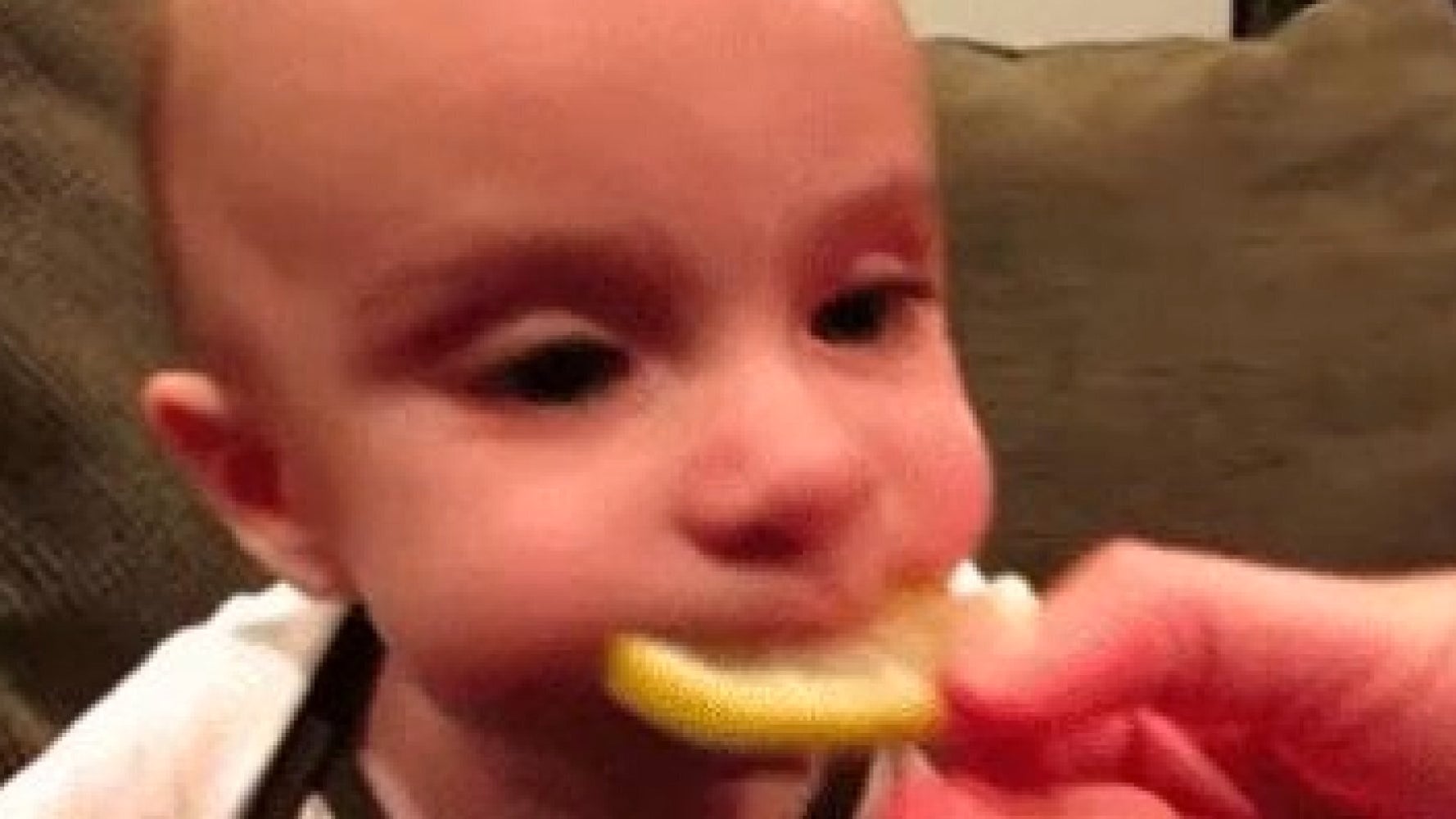 Baby Tries Lemon For The First Time, Won't Be Making That Mistake Again ...