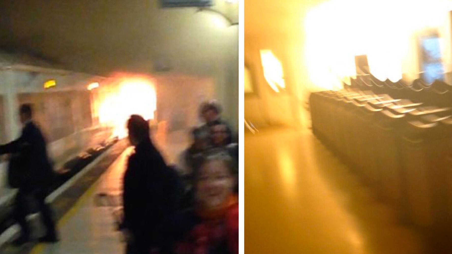 Charing Cross Station Evacuated After Train Fire | HuffPost UK News