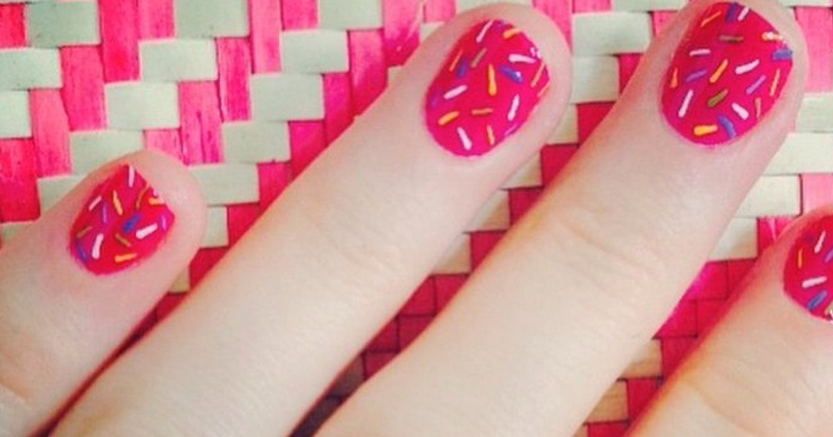Doughnut Sprinkle Nail Art Tutorial: Get The Look With Our Simple Guide ...