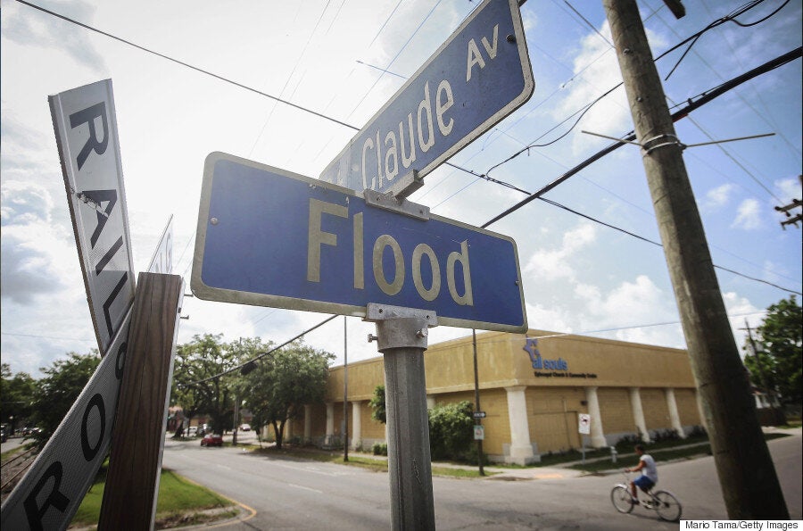 Hurricane Katrina Street Sign
