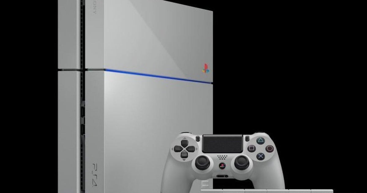 Sony Unveils 'Retro' PS4 Design For 20th Anniversary. Here's How To Get ...