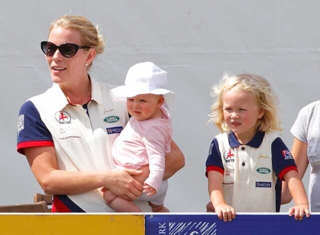 Zara Phillips Takes Daughter Mia To Riding Event | HuffPost UK