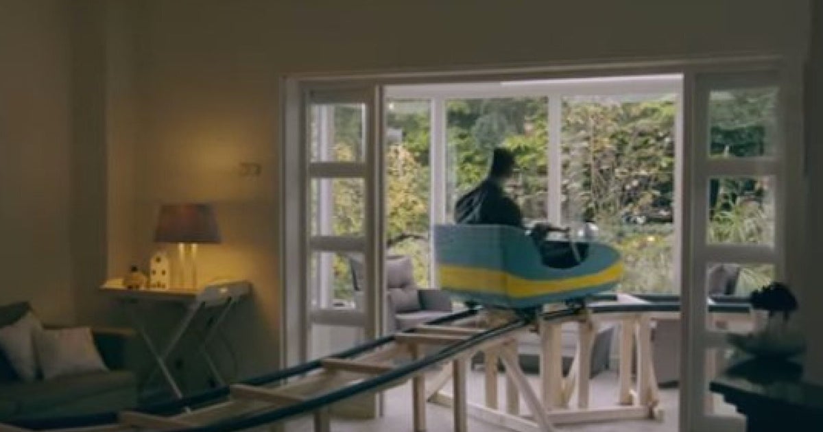 House Seller Builds Roller Coaster To Show Buyers Through His Home ...