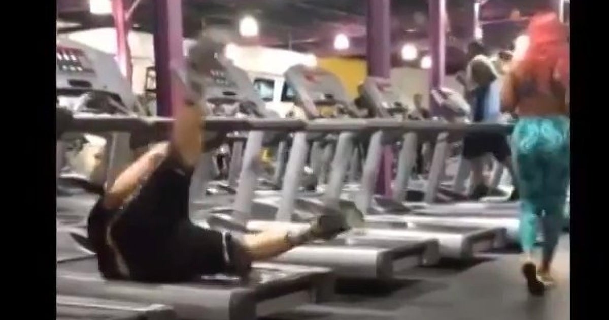Man Suffers Spectacular Treadmill Fail At The Gym, Recovers In The Most ...