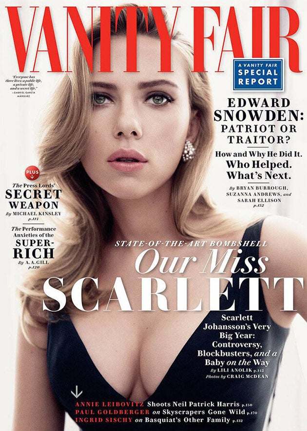 Scarlett Johansson Poses For Vanity Fair's May 2014 Cover And Looks Incredible | HuffPost UK