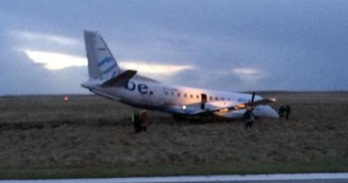Plane 'Blown Off' Stornoway Airport Runway, Four Injured | HuffPost UK News