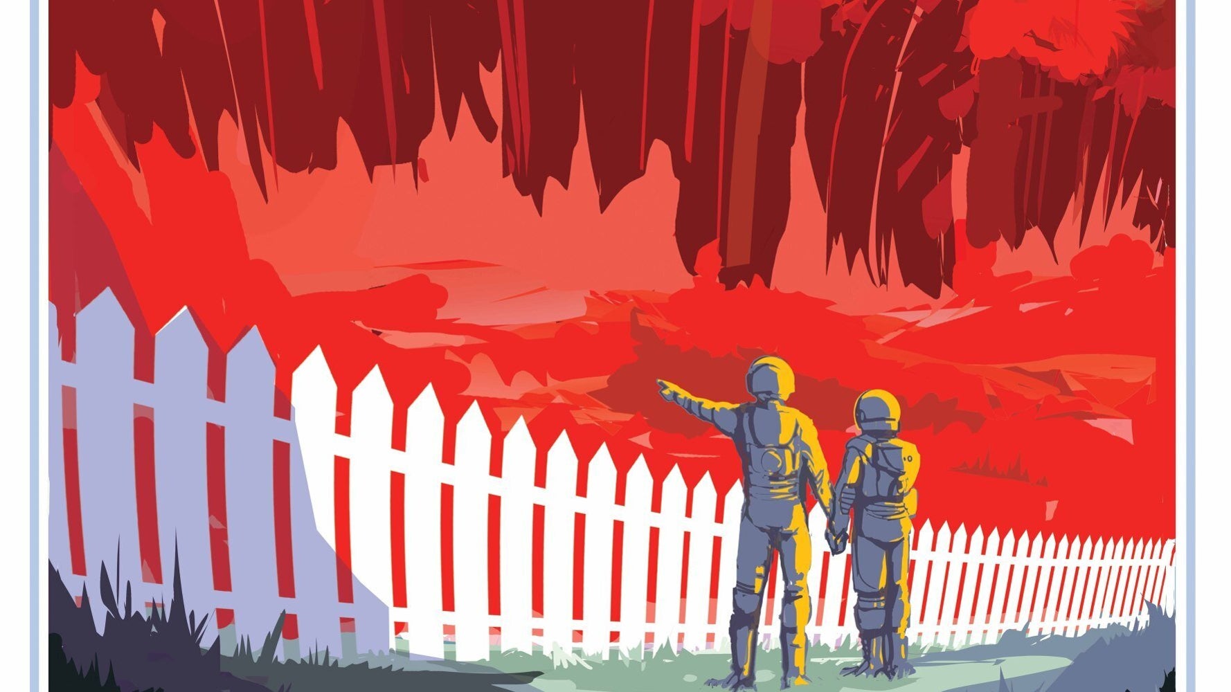 NASA Made Some Incredible Tourism Posters For Three Exoplanets ...