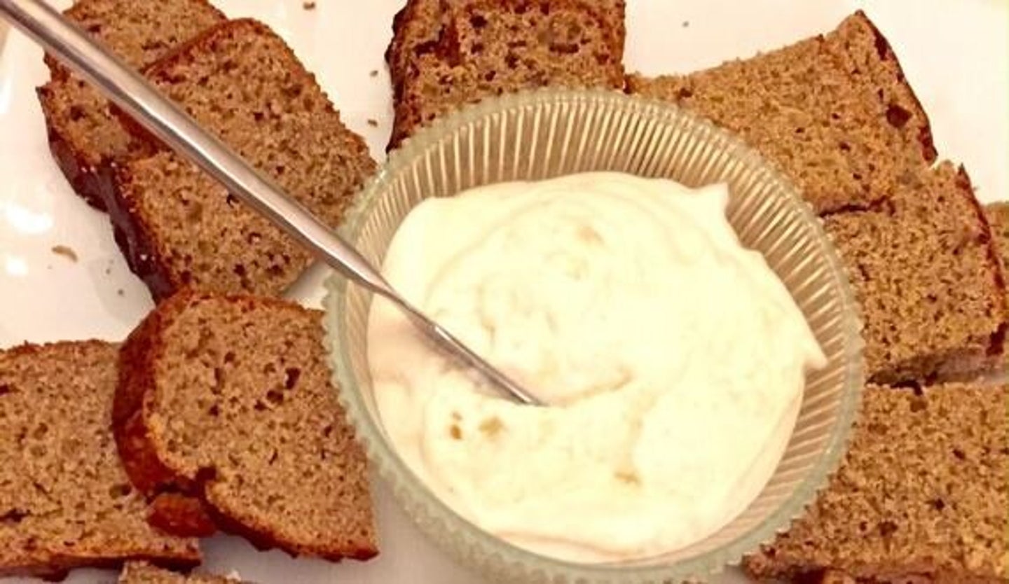 Healthy Ricotta Quick Bread with Creamy Cheese Spread | HuffPost UK Life