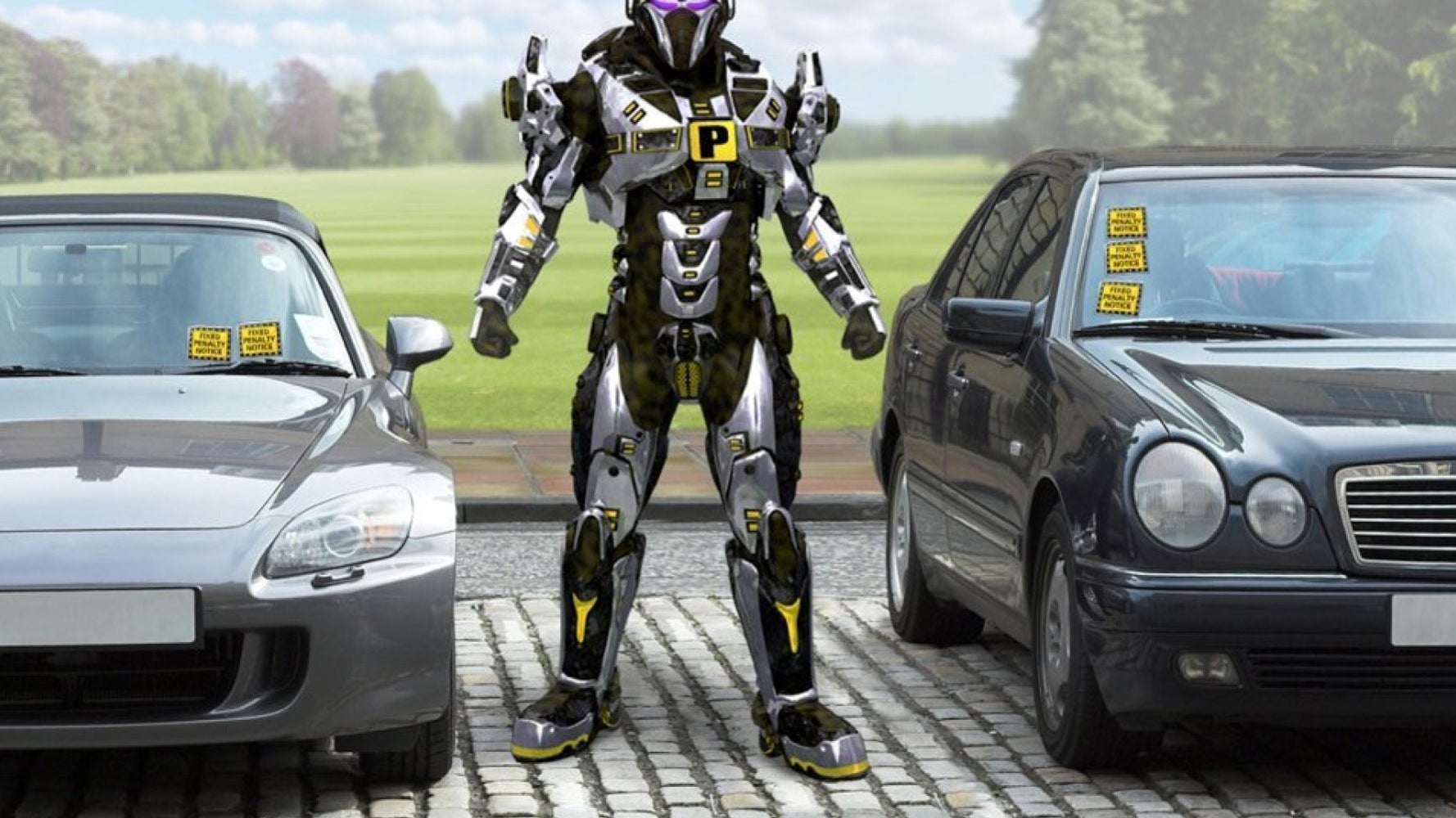 Robot Traffic Wardens Pictured In Enthusiastic New Concept Art ...