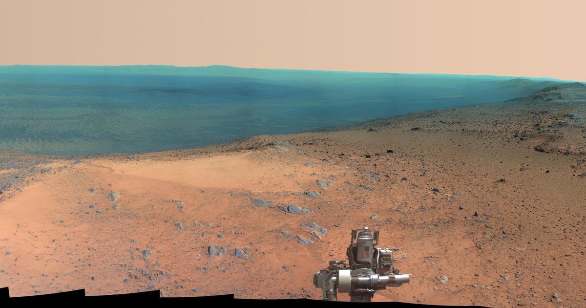 Mars Rover Opportunity Lifts US Flag To Mark 11 Year Anniversary ...