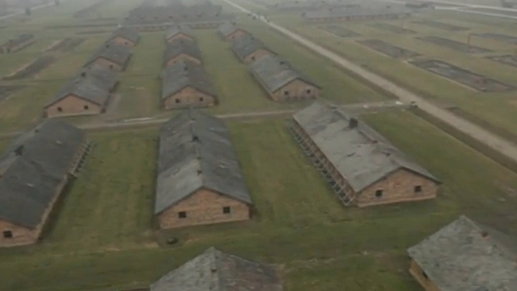 Holocaust Memorial Day: Drone Shows Huge Size Of Auschwitz Death Camp ...