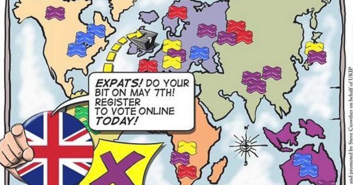 Ukip Expat Voting Map Confusingly Shows Support From China, India And ...