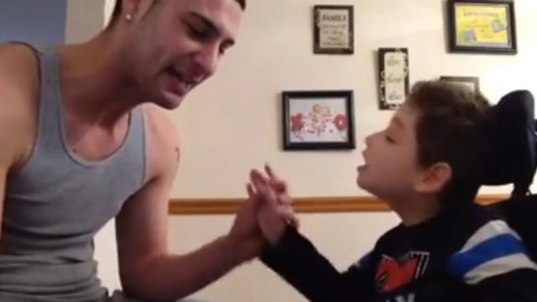 Dad, Jayce Correia, Writes Rap For Disabled Son Jared And The Reaction ...