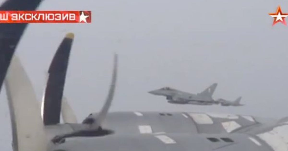 RAF Typhoon Jets Intercept Two Russian Bear Bombers Off Cornwall Coast ...