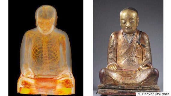Mummified Monk Discovered Inside Bronze Buddha | HuffPost UK