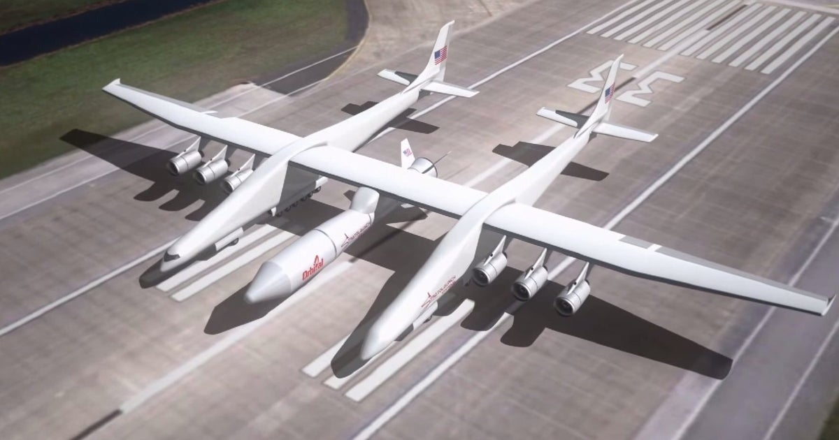 This Is The World's Largest Plane, And It Shoots Space Ships | HuffPost ...