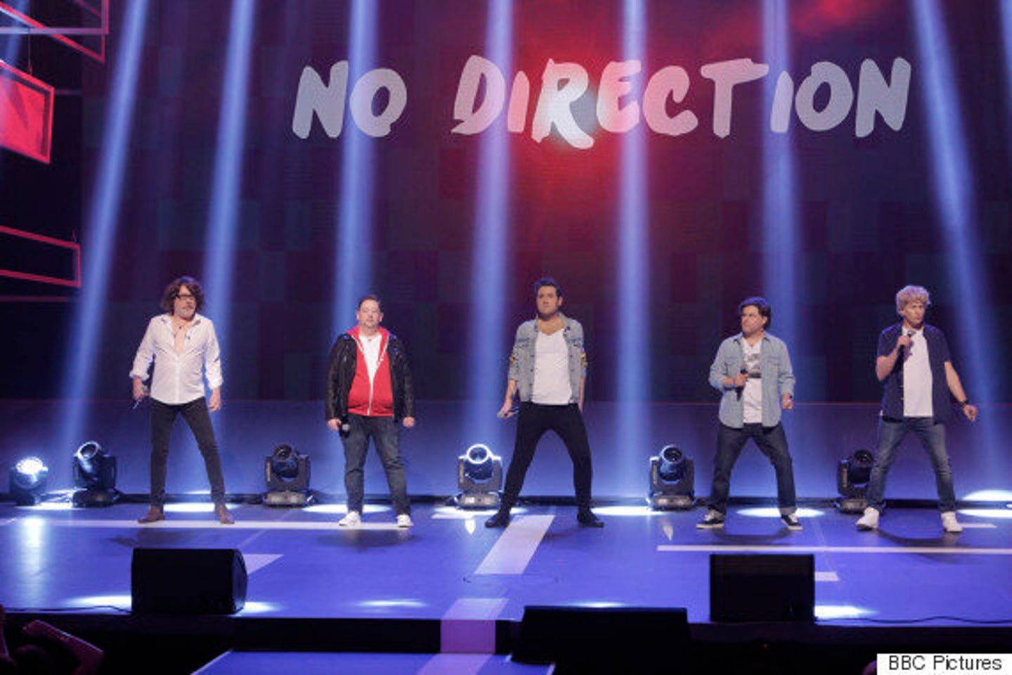 Comic Relief: One Direction Tribute Band No Direction Get Funny For ...