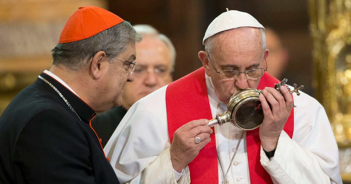 Pope Francis 'Miracle' Sees Blood Of Patron Saint Januarius Half ...