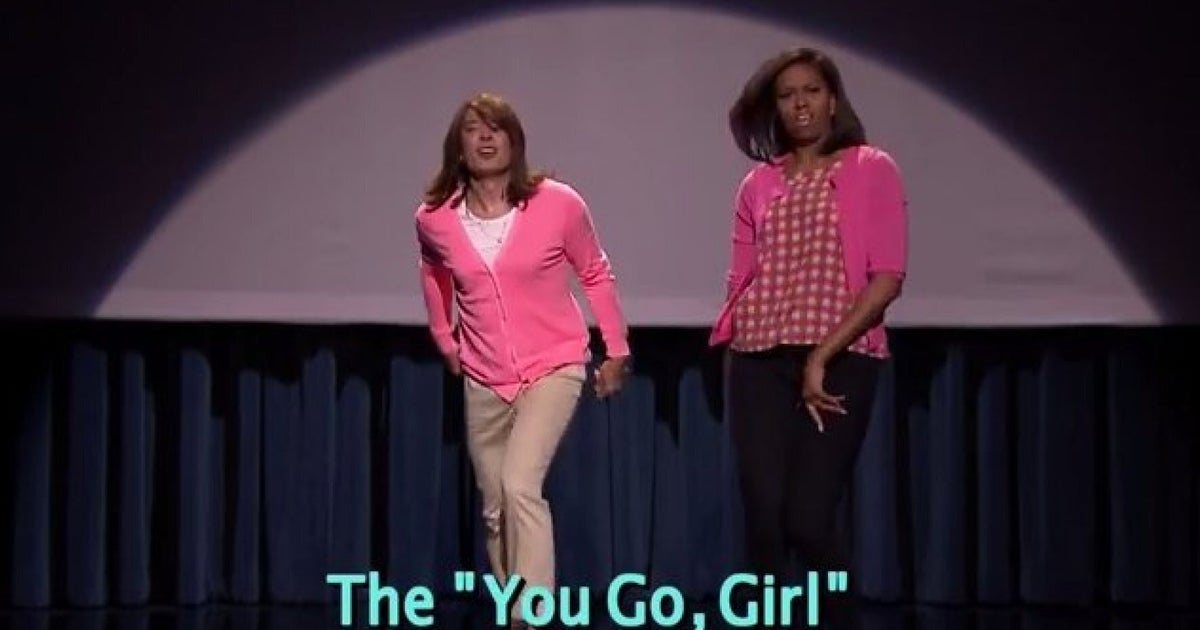 Michelle Obama And Jimmy Fallon Present 'The Evolution Of Mom Dancing ...