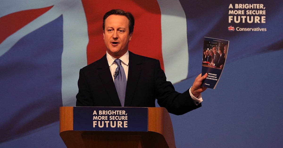 David Cameron Promises Voters A 'Good Life' As Conservatives Switch To ...