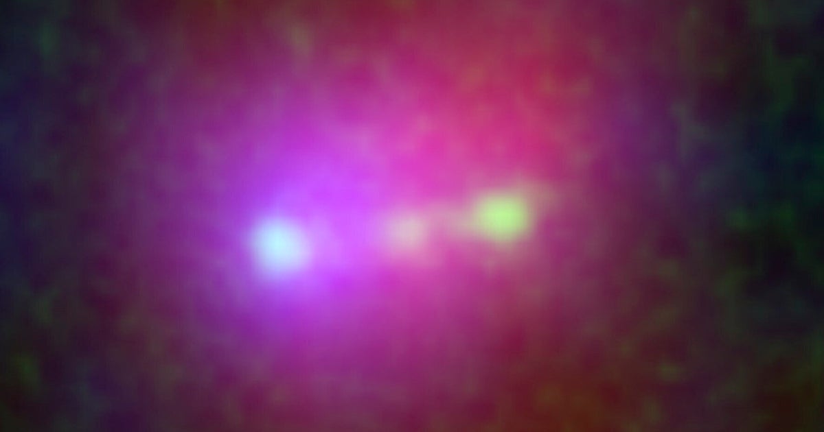 Cosmic Dawn: Three Galaxies Combine Into One In Dramatic Nasa Picture ...