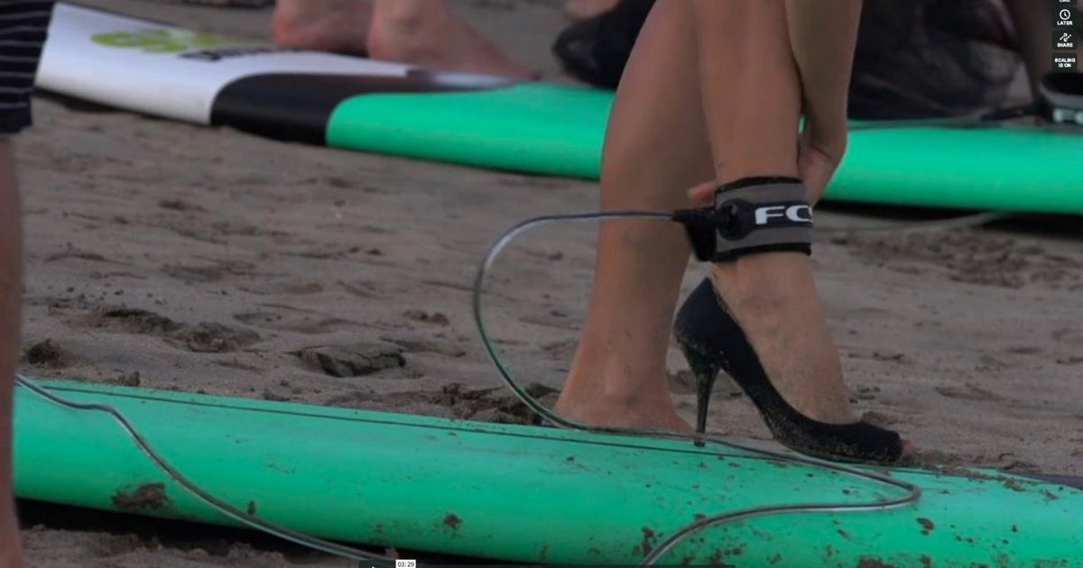 Women Surf In High Heels - Beat That, Boys (VIDEO) | HuffPost UK Life