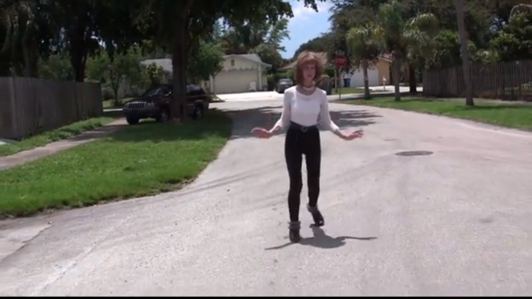 Prancercise Lady Joanna Rohrback Stars In John Mayer's New Music Video, 'Paper Doll' (VIDEO ...