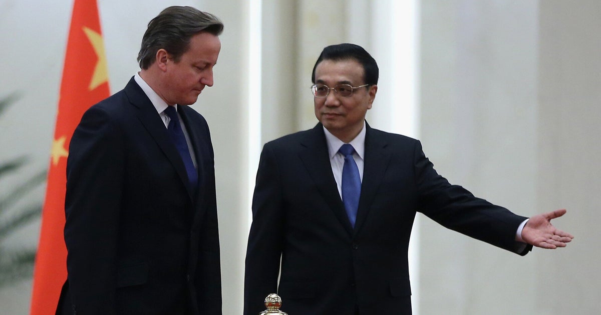 Cameron Gives China's Li Keqiang Thatcher Biography Gift | HuffPost UK News