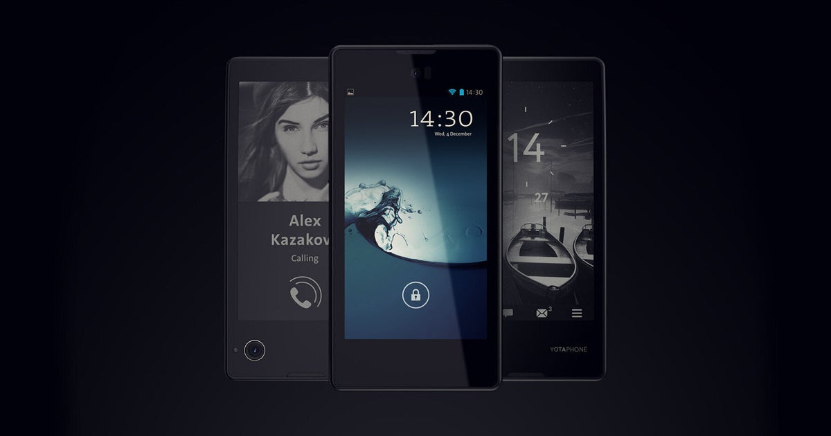 Yota Phone: World's First E-Ink Dual-Screen Smartphone Is Always On ...
