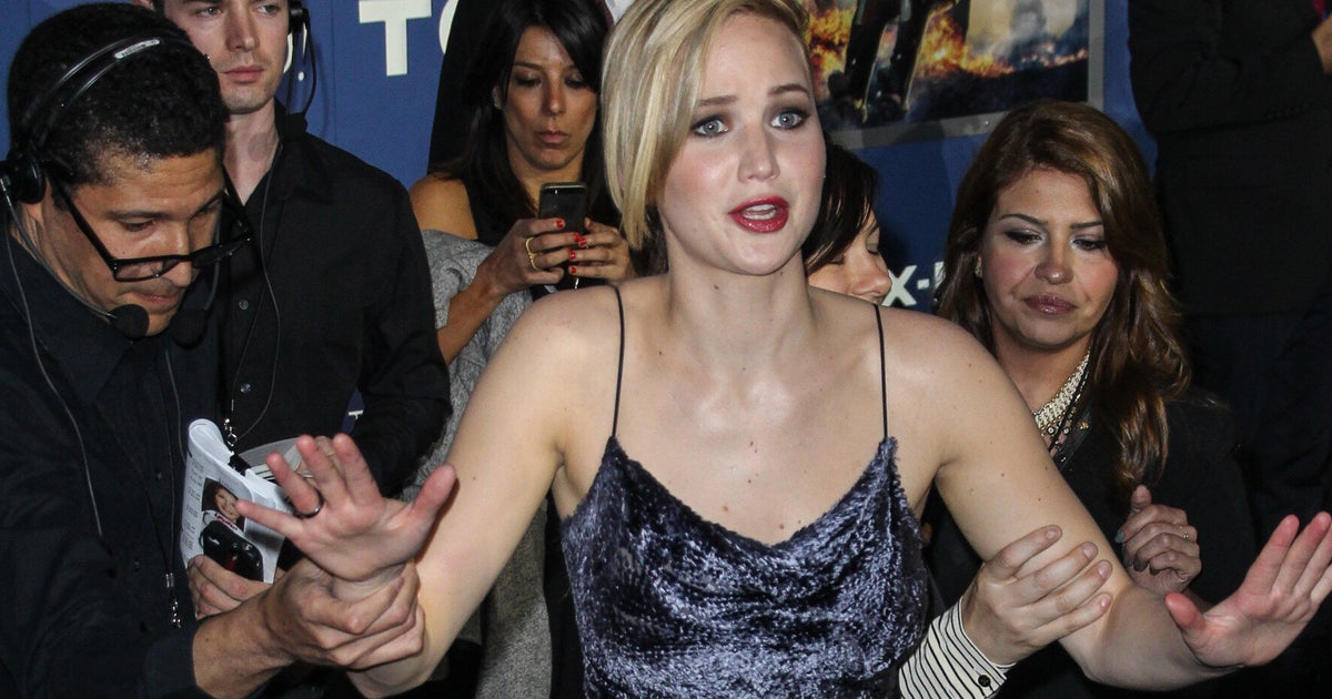 Jennifer Lawrence Trips Up And Nearly Falls Over AGAIN At 'X-Men ...