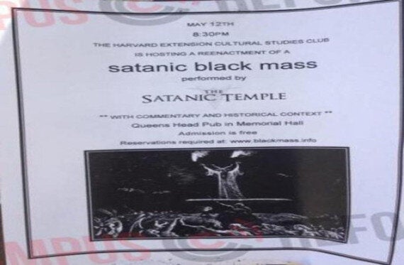Satanic 'Black Mass' At Harvard University Cancelled After Outcry ...