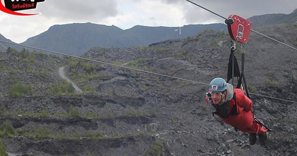 Zip World Zipwire In Snowdonia Lets You Fly Off A Mountain. Kind Of ...