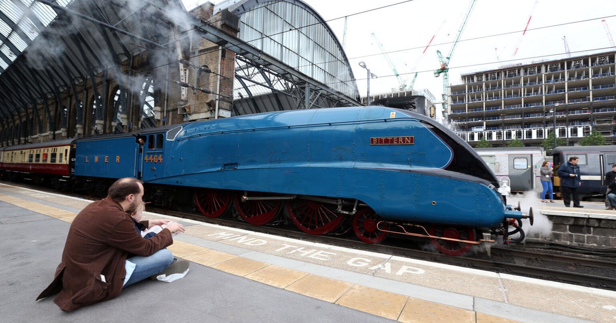 Bittern Steam Train Makes Historic Trip To Commemorate Record-Breaking ...